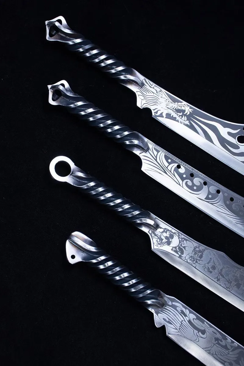 Longquan Intangible Cultural Heritage Forged Kitchen Knife