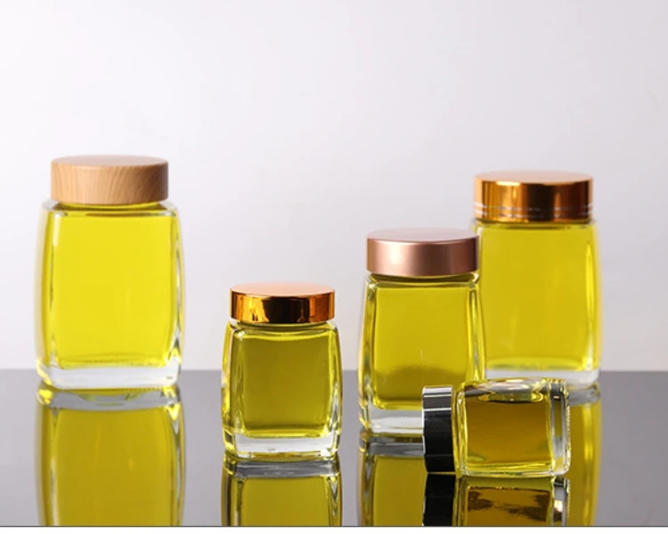 Wholesale Luxury Honey Jar Glass Jar 50ml 100ml 180oml 280ml 360ml ...