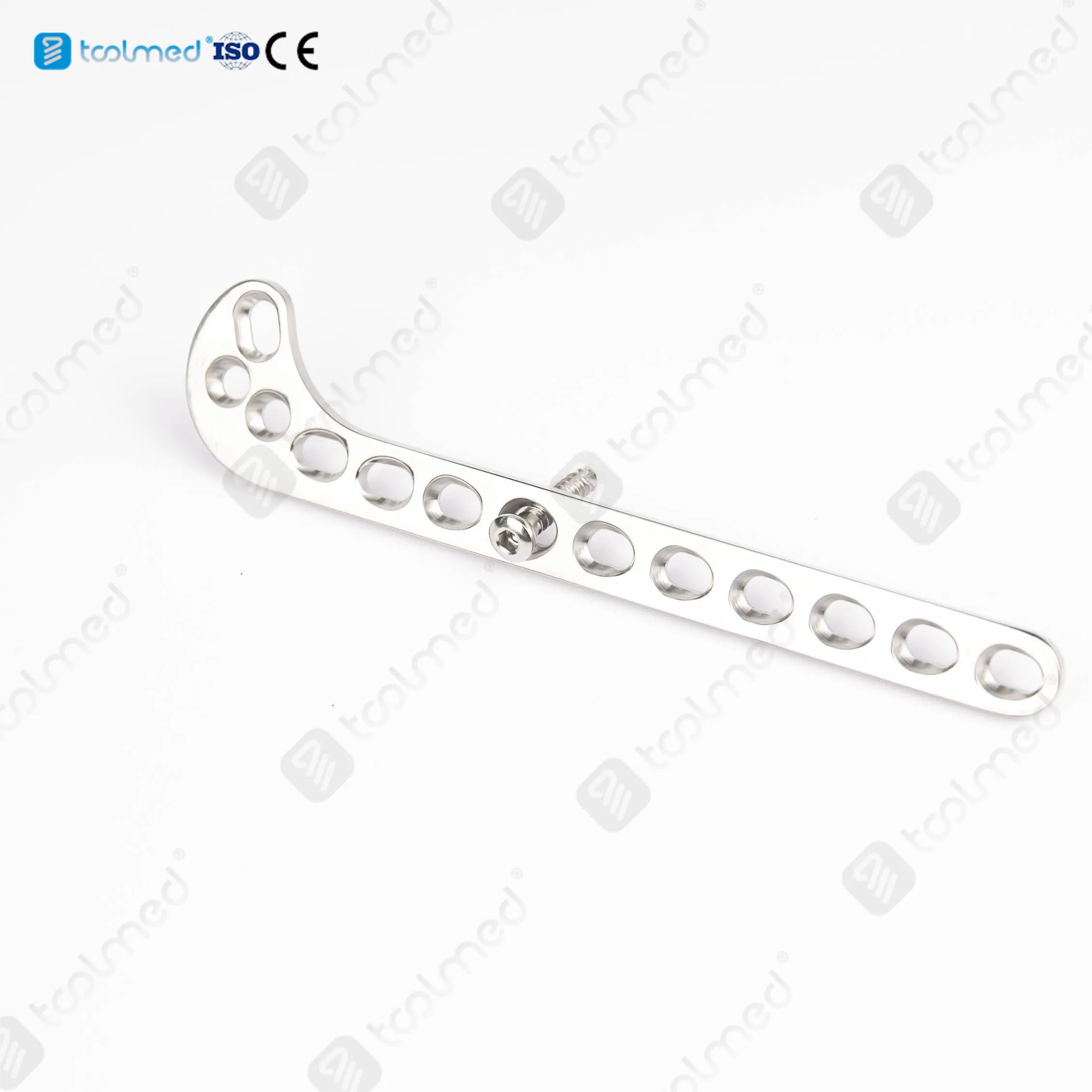 Toolmed 3.5mm Veterinary SS Distal Femoral Compression Plate Orthopedic ...