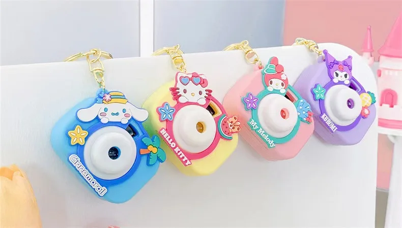Sanrio Summer Camera Hellokitty Mymelidy Kuromi Cinnamoroll Car ...