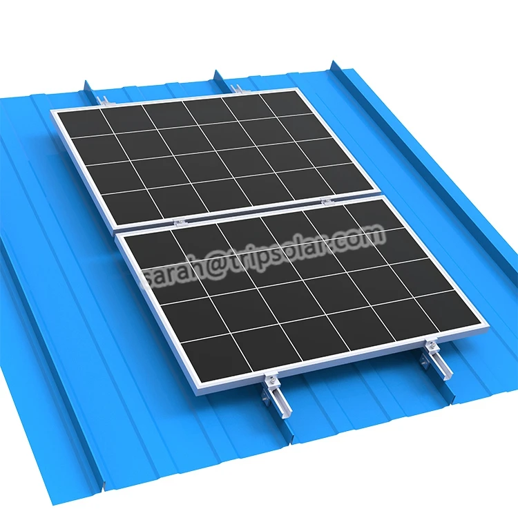Aluminum Standing Seam Roof Mounting Clamp Solar Roof System For 2 ...