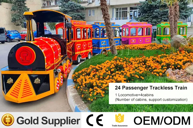 Vintage Road Kids Electric Kiddie Amusement Park Train