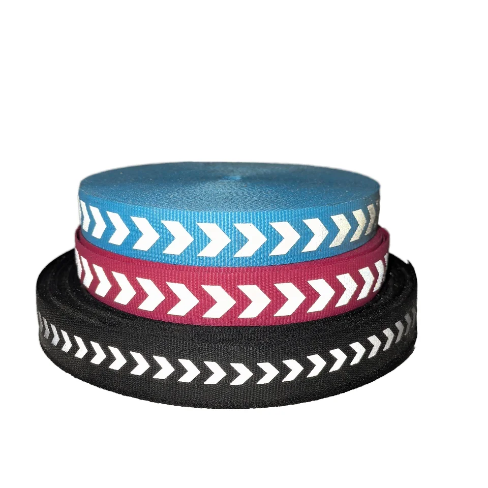 Customizable 300D High-Visibility Arrow Reflective Polyester Fabric ...