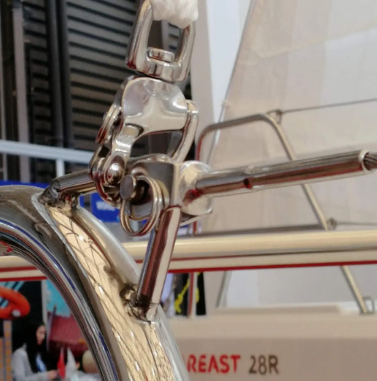 Swivel Jaw Snap Shackle Quick Release Bail Rigging Sailing Boat Marine ...