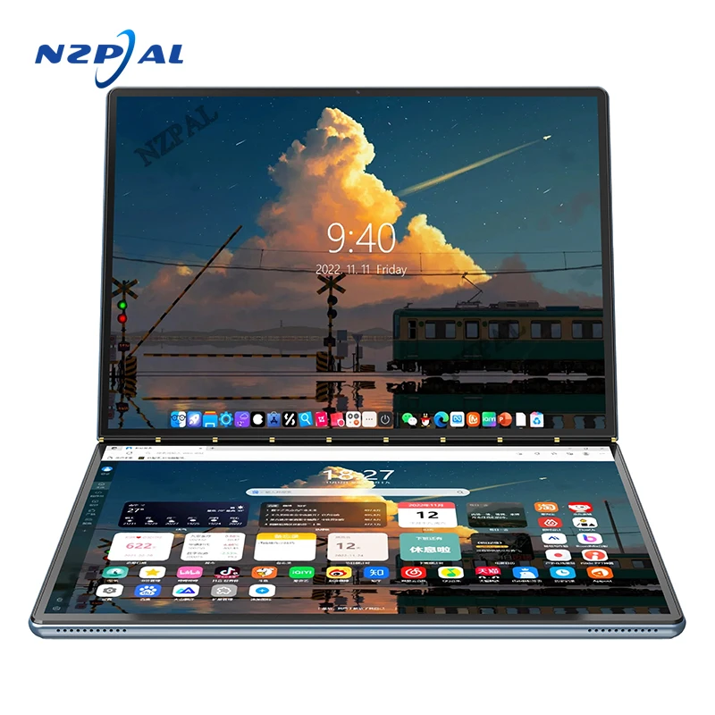 OEM Double Touch Screen Laptop 13.5 Inch 2 in 1 Intel N100 16G DDR5 ...
