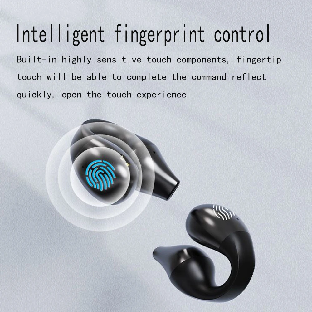 S03 Tws Wireless Headphones Bone Conduction Bluetooth 5.2 Earphones ...