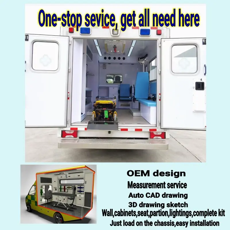 Sprinter Ambulance Conversion Cabinet Kit Square Cabin Made From ...
