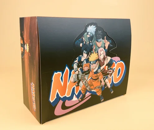 Wholesale Anime Cartoon Mini 3d Lucky Box Figure 12pcs Kakashi Sasuke ...