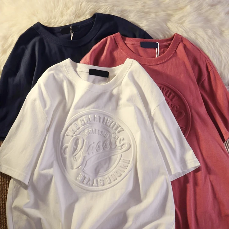 Custom Embossed T-Shirts - Sustainable & Stylish Men's Wear