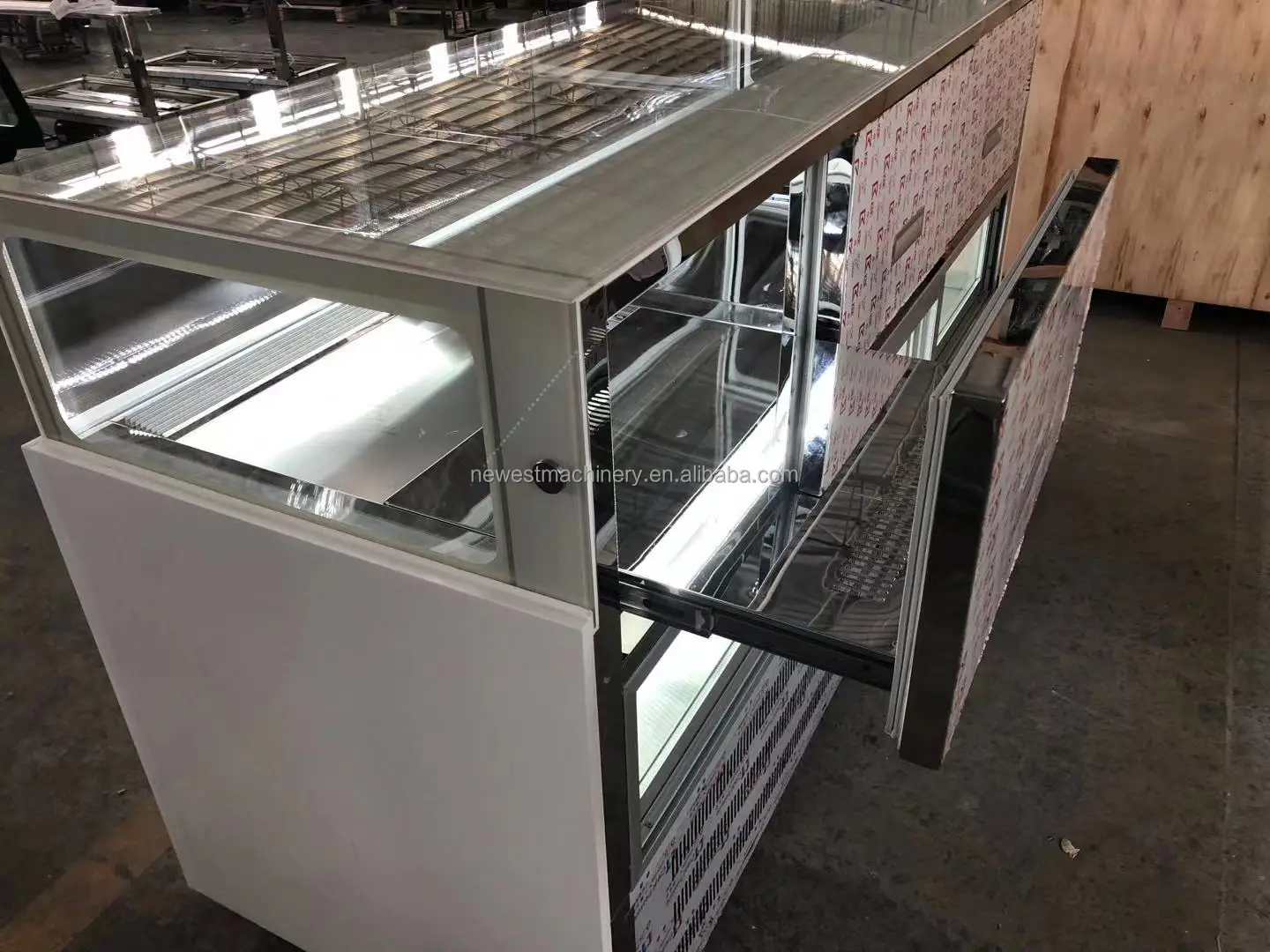 Chocolate Display Chiller - Perfect for Bakery Showcases
