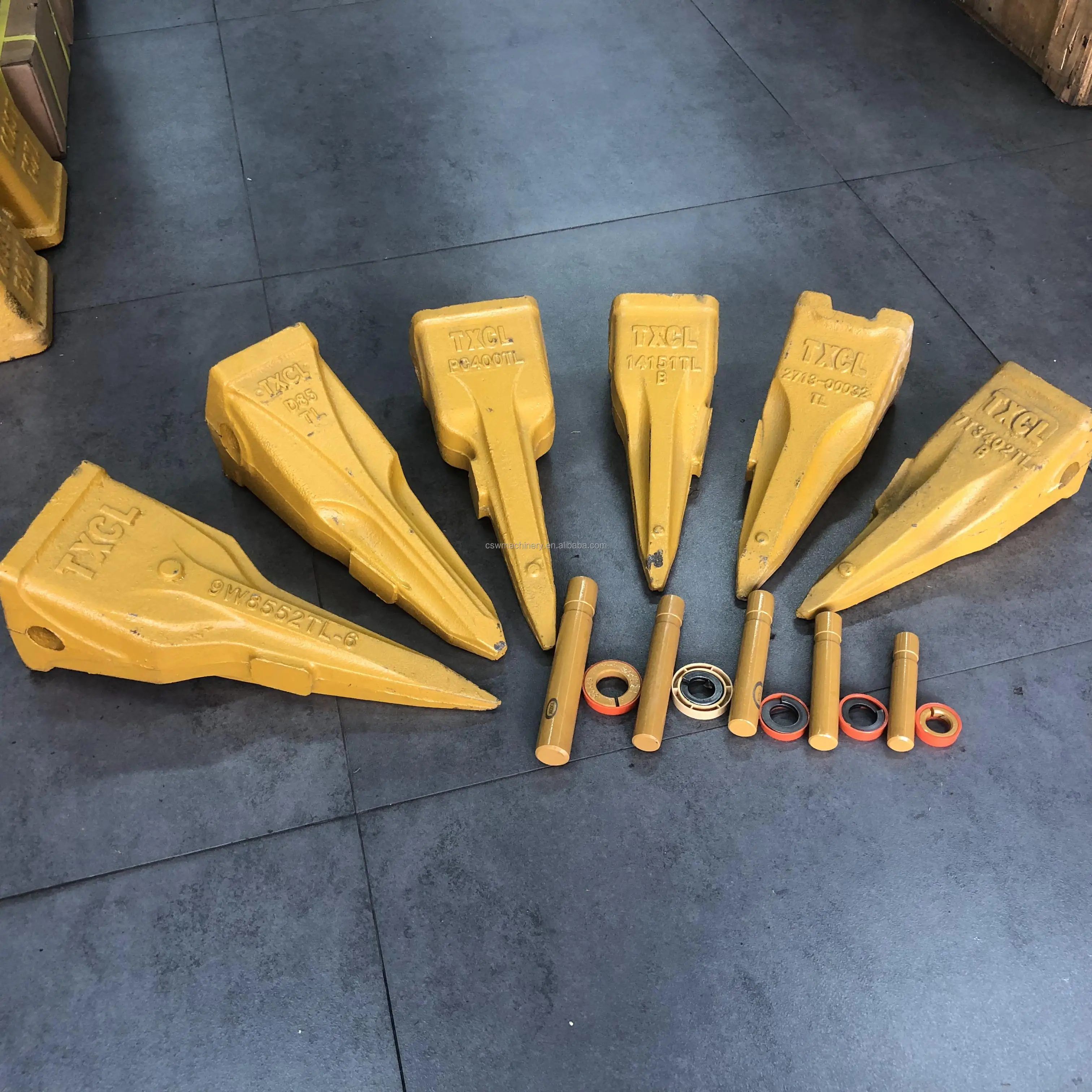 Excavator Spare Parts - Bucket Tiger Teeth & Ripper Teeth