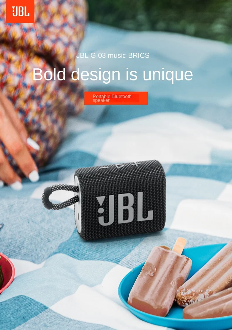 Best Sound Jbl Go 3 Bluetooth Speaker Lightweight Portable Wireless ...