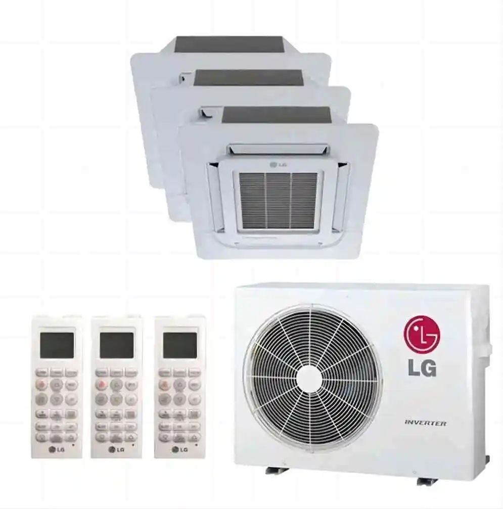 LG multi zone 10 ton ceiling duct vrf industrial cooling cassette ...