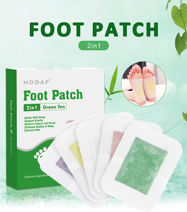Wholesale Ginger Detox Foot Patches Natural Herbal Foot Stickers ...