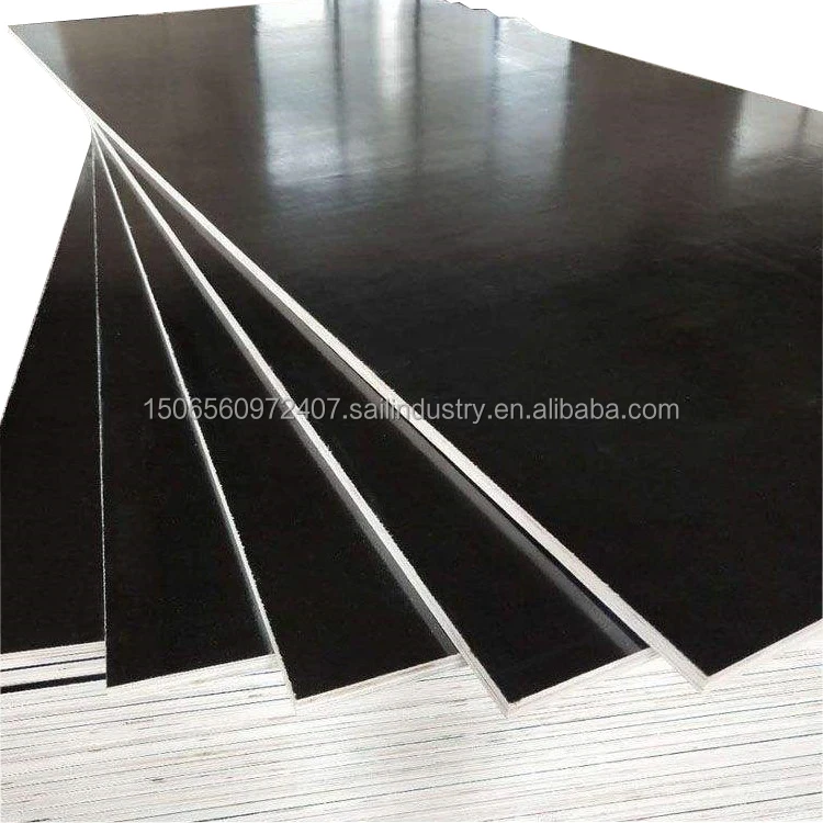 High Quality Phenolic Black Film Faced Plywood Construct Formwork ...