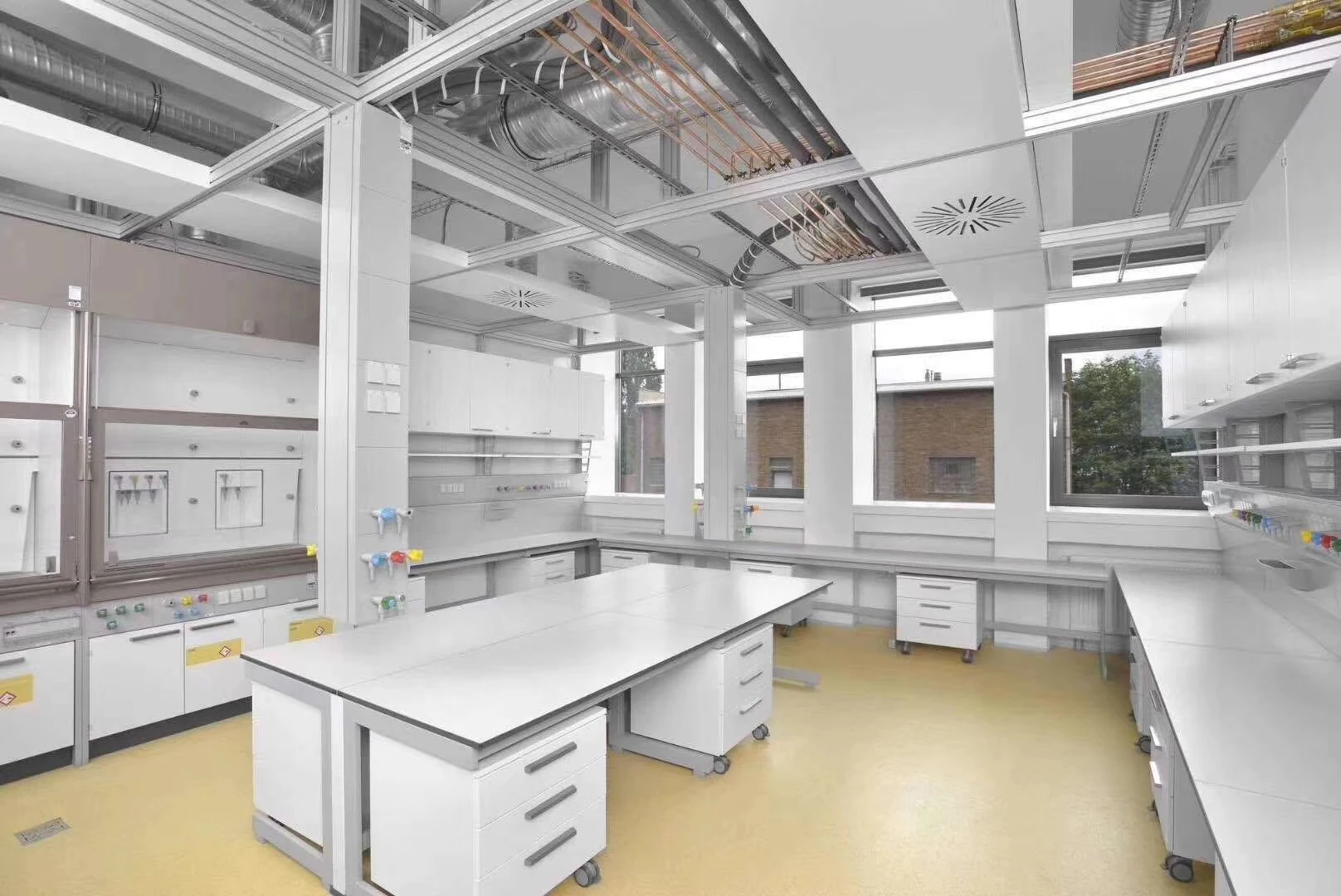 Lab Furniture Chemical Lab Work Bench Epoxy Resin Work Bench - Buy Lab ...