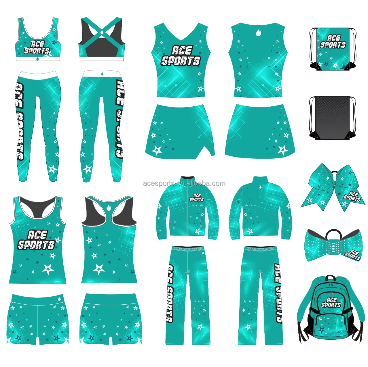 Shop High Quality Personalized Cheer Jackets & Warm Ups