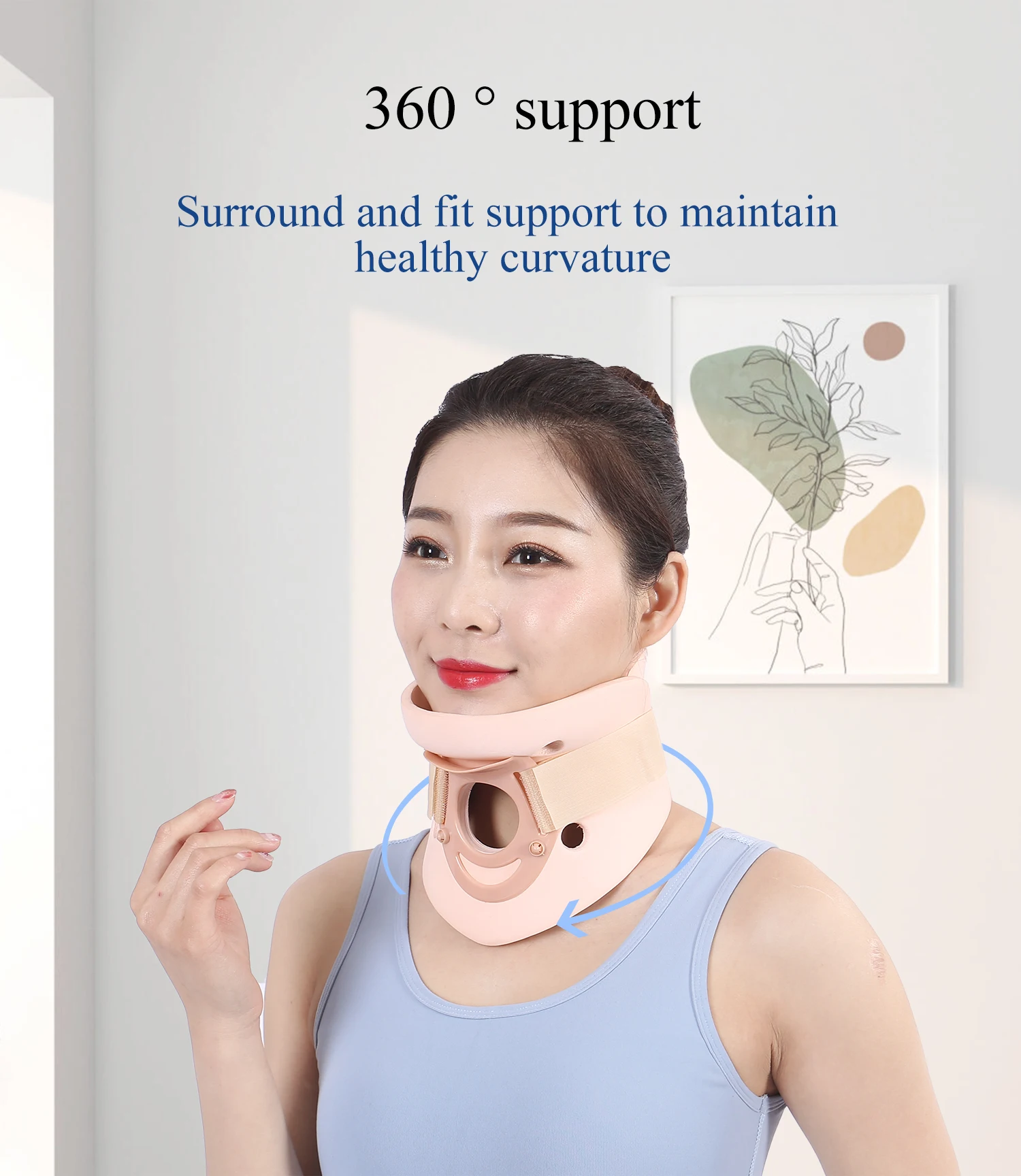 Medical Philadelphia Cervical Collar for Neck Pain Relief Adjustable ...