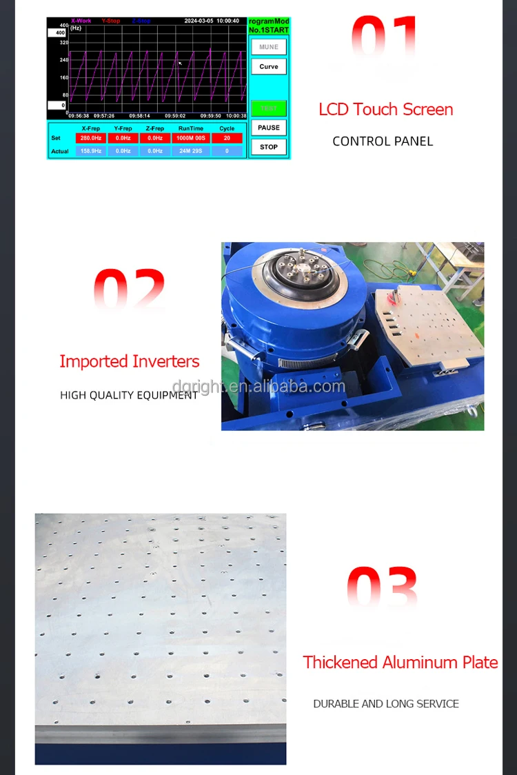 High Frequency Vibration Test Machine for Vertical & Horizontal Testing ...