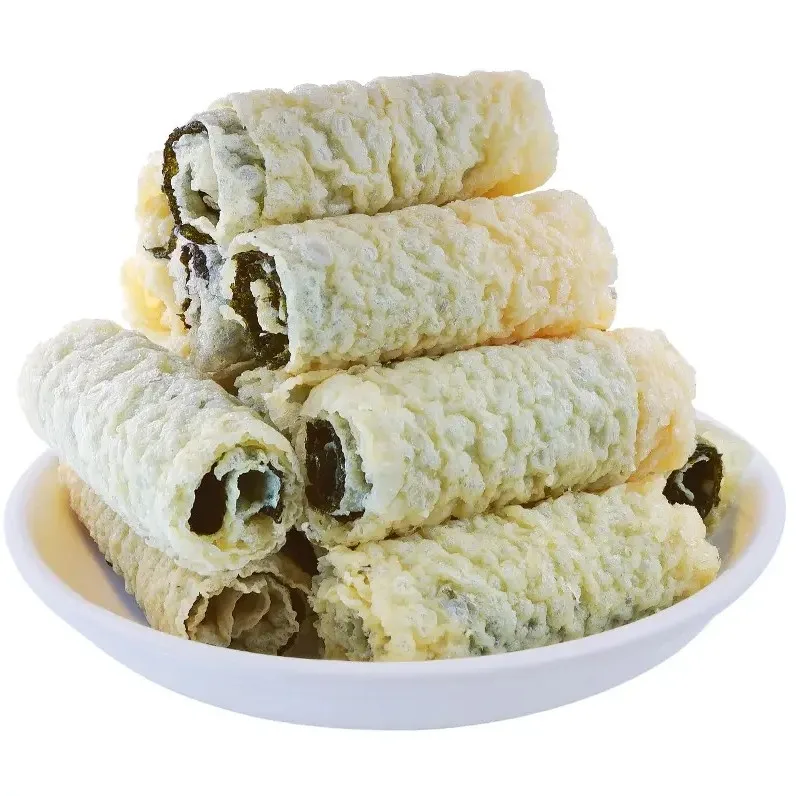 Haccp Certified Weiyang Brand Golden Fried Dried Bean Curd Skin Rolls Tofu Skin Rolls - Buy ...
