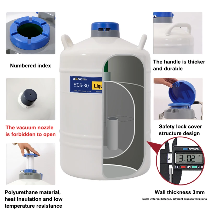 35l Liquid Nitrogen Tank Cryogen Contain Suppliers Liquid Nitrogen ...
