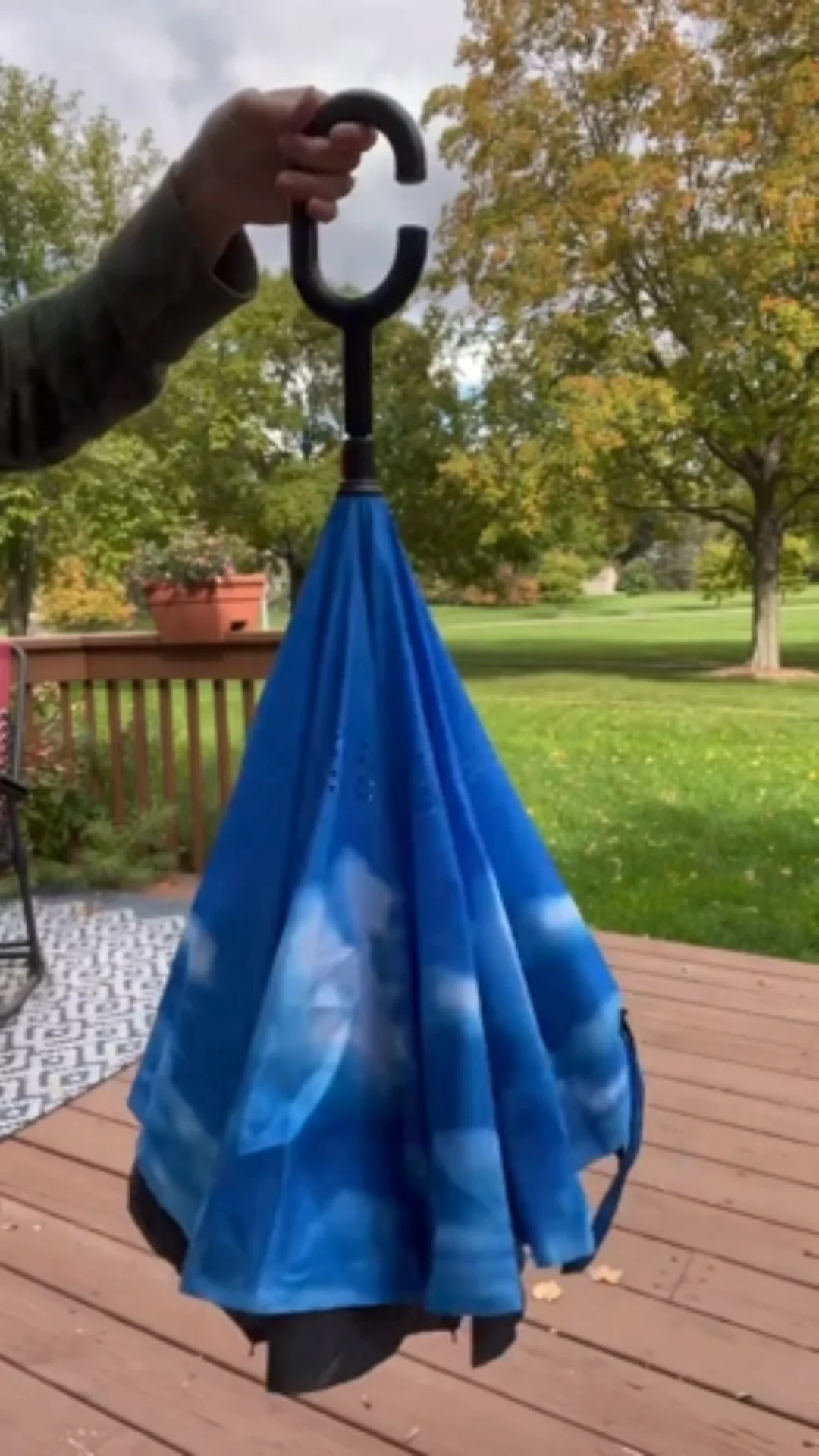 Reverse Inverted Windproof Museum Van Gogh Starry Night Reverse-opening ...