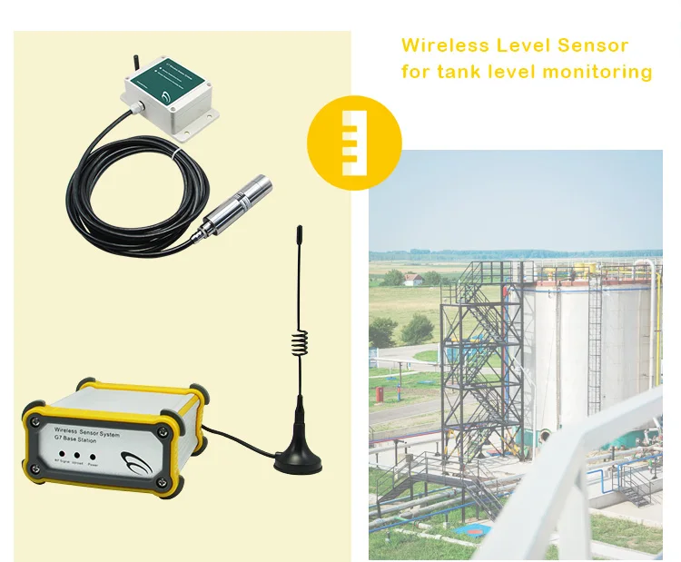 Wireless Lora Liquid Level Transmitter - 4-20ma Sensor