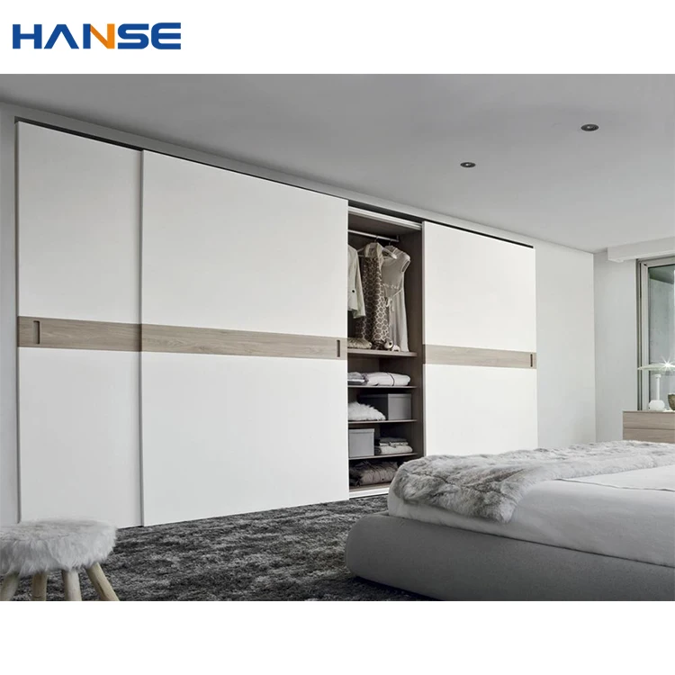 3 door sliding wardrobe white store