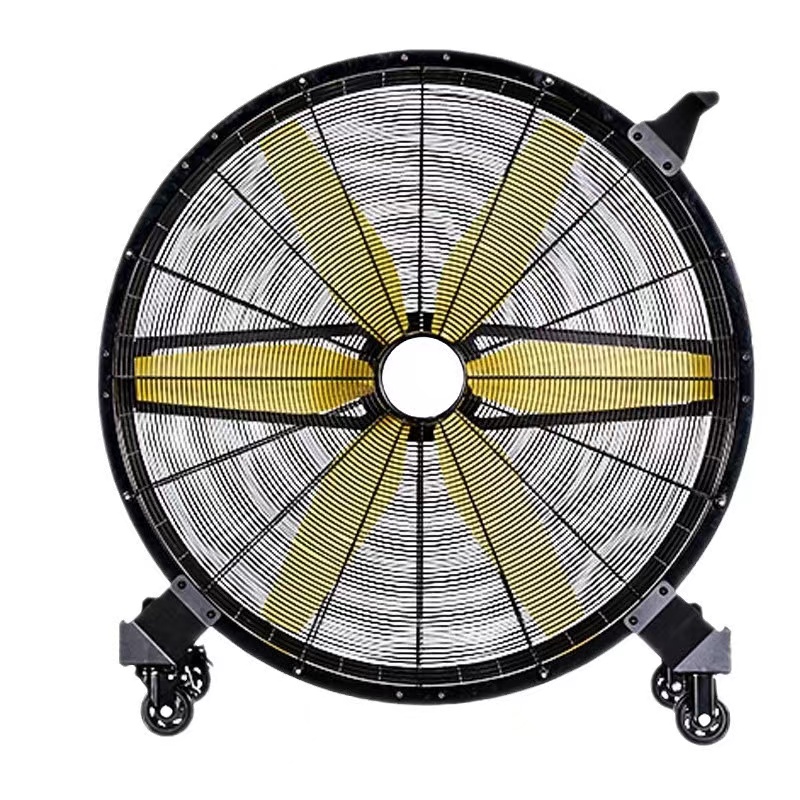 Industrial Large Floor Fan 220/380V Voltage PMSM Motor Driven ...