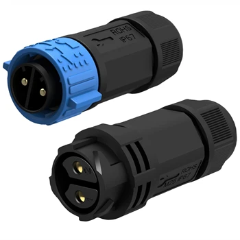 Jnicon M25 2pin 50a 500v Black Blue Color Cable Waterproof Battery ...