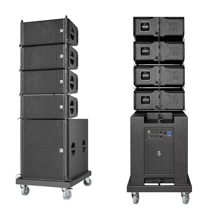 W-208 Active Line Array Speaker+cvr Pro Line Array Factory Active Powerful Indoor/outdoor Line ...