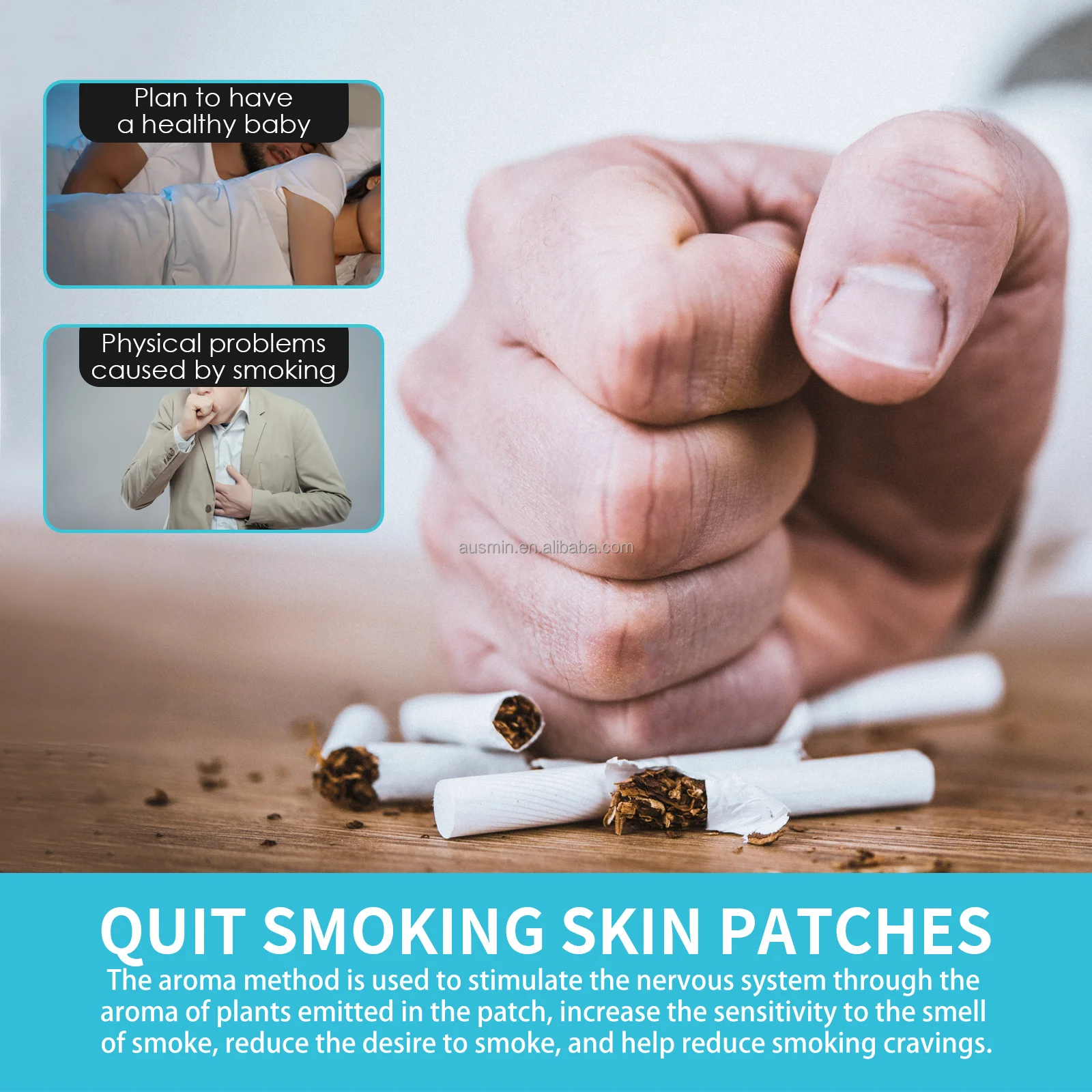 Quit Smoking Patches Smoking Cessation Anti Anxiety Improve Sleeping ...