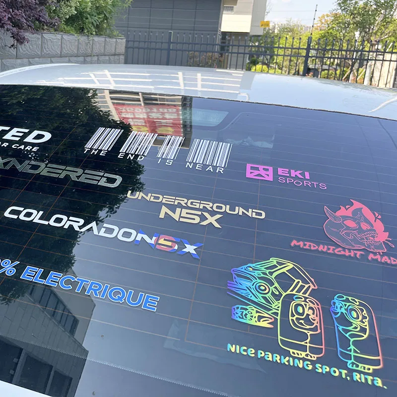 Waterproof Uv Resistance Vehicle Transfer Amine Car Decals Custom Vinyl ...