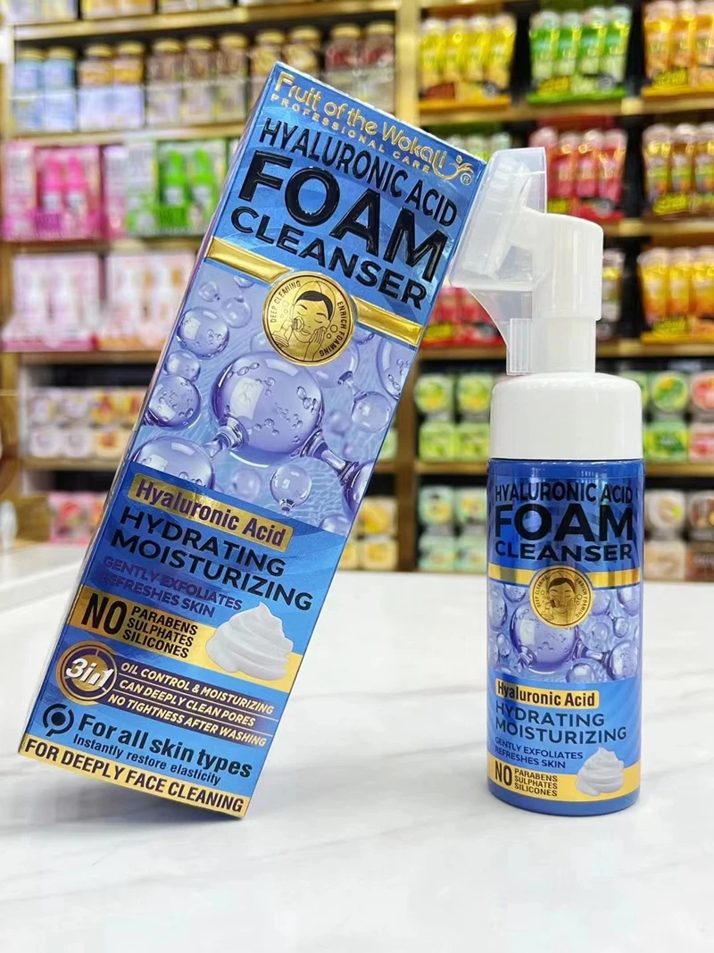 Wokali Natural Organic Green Tea Deep Cleansing Foaming Face Cleanser ...