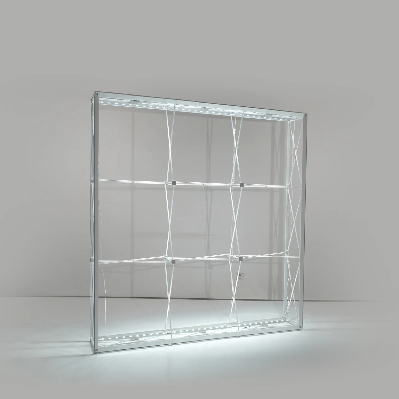 10x10 3x3 Lightweight Extrusion Frame Event Backlit LED