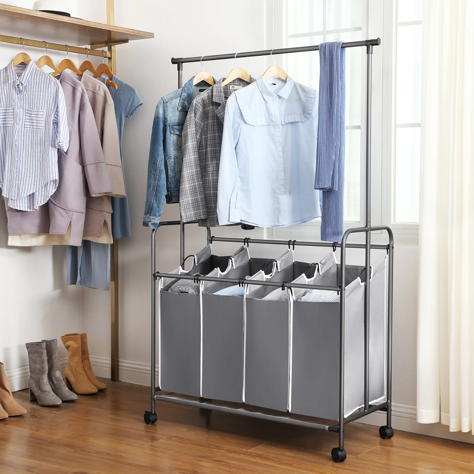 SONGMICS Laundry Trolley - Efficient Housekeeping Solutions