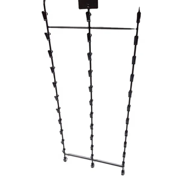 Clip Rack Clip Strip Hanging Potato Chips Display Rack - Buy Black ...