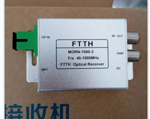 Optical Receiver Mini CATV FTTH-OR16 Series WDM /FTTH Fiber Optic Cable ...