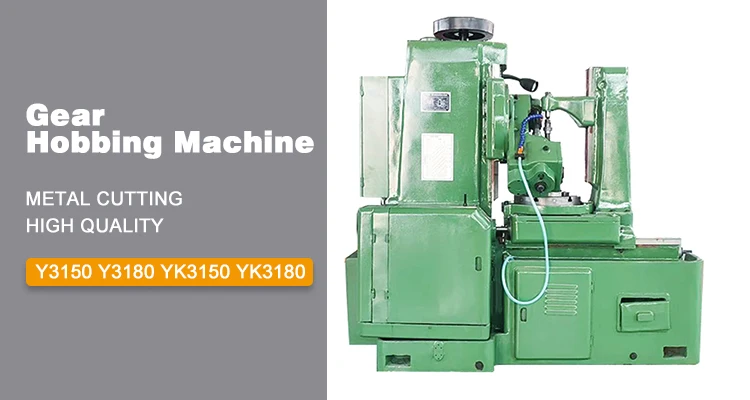 Economic Gear Hobbing Machine 6 Modules 8 Modules Small Mechanical Gear ...