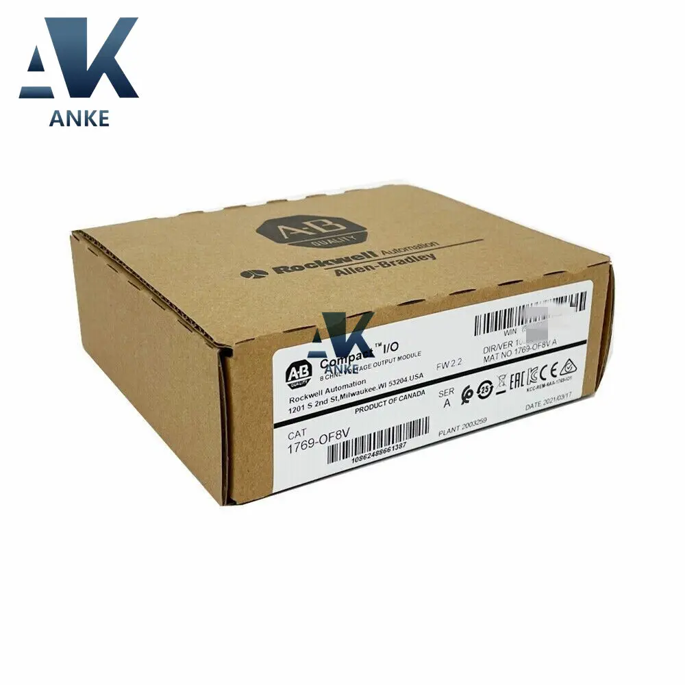 1769-OF8V CompactLogix 8 Channel Analog Voltage Output Module| Alibaba.com