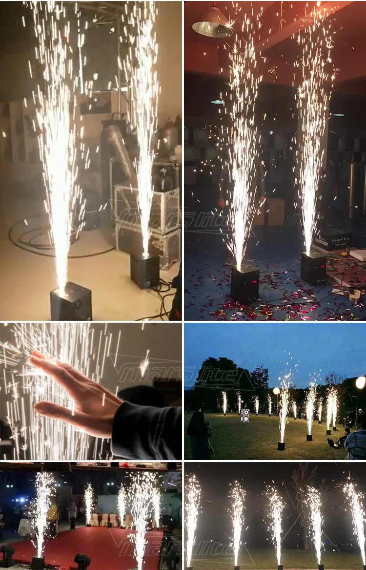 DJ Cold Spark Machine - Wedding Party Stage Chispas Frias