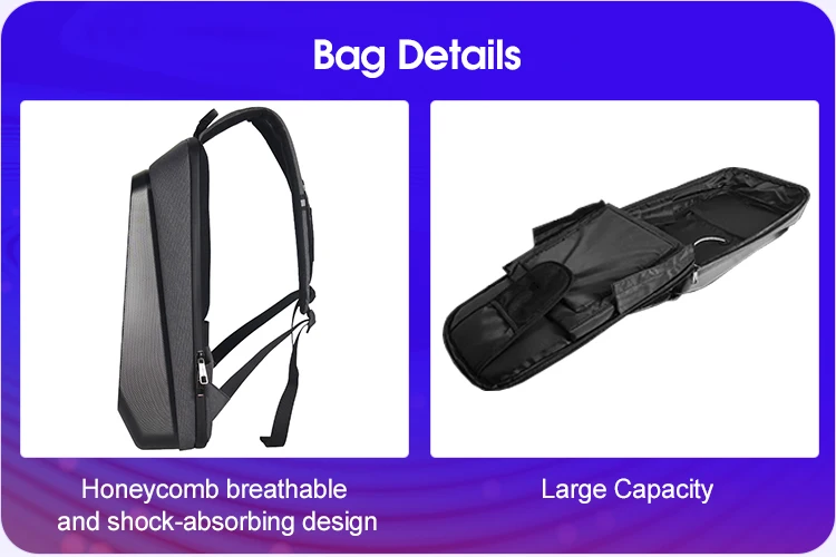 2022 School Bag with LED Screen - Fashion & Functionality