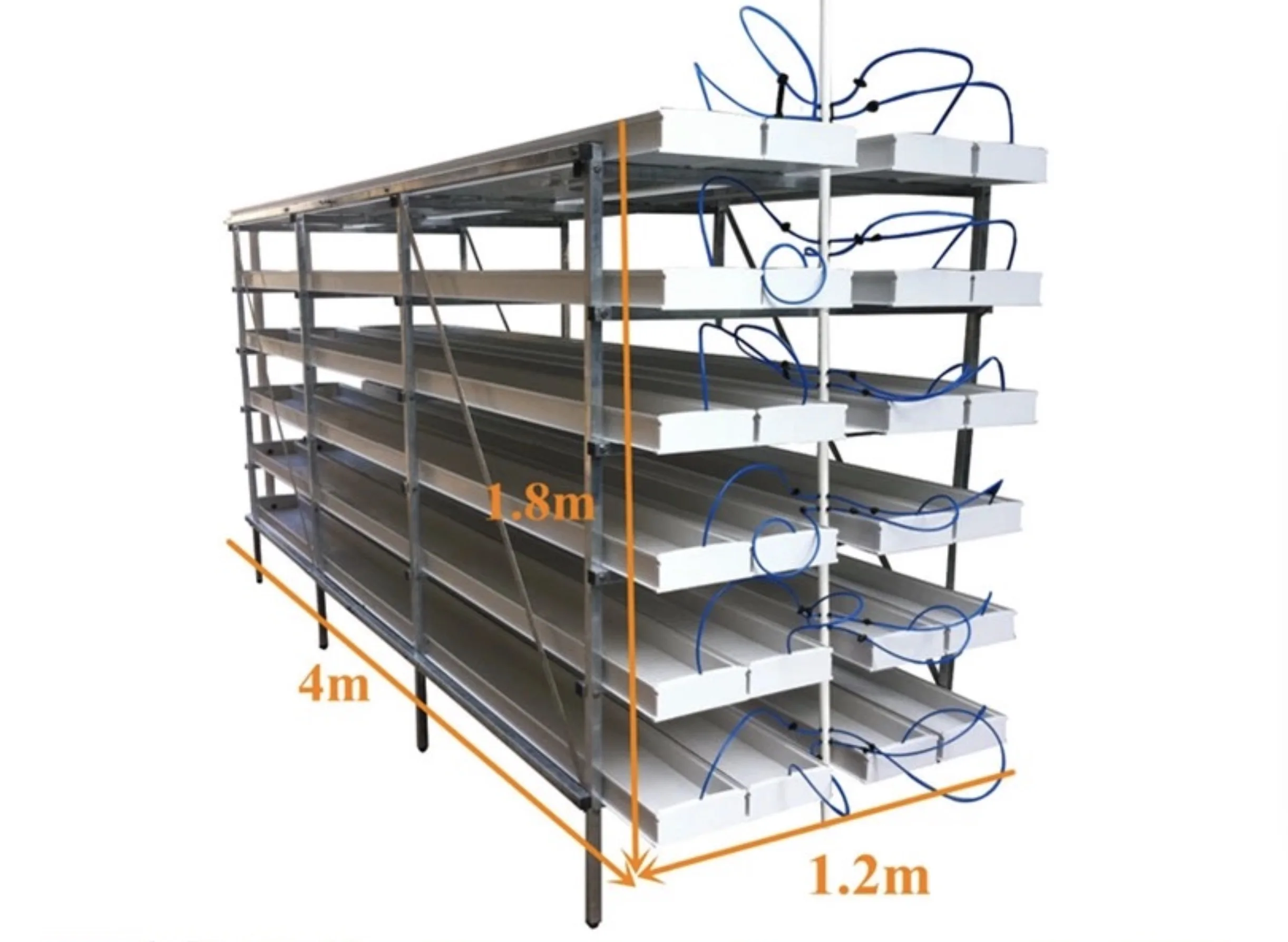 Greenhouse Commercial Planting - Hydroponic Fodder Systems