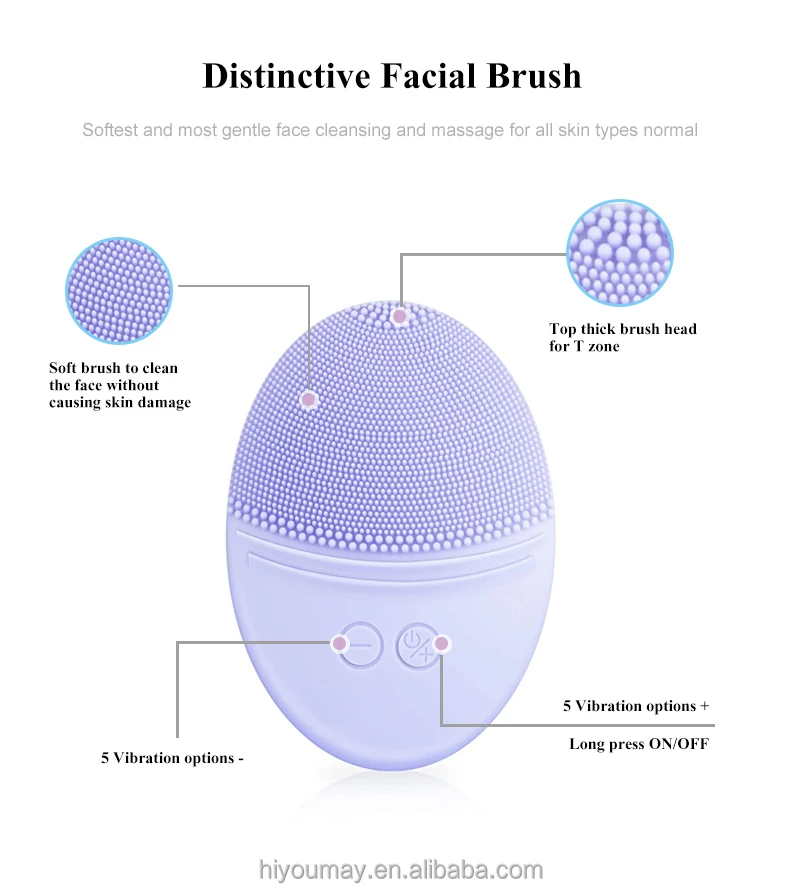 Face Scrubbing Smart Vibrating Face Lifting Tool Electronic ...