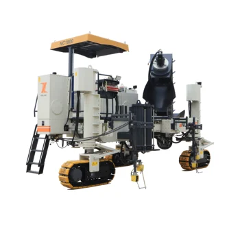 Large Crawler Type Ditch Paver Shoulder Stone Slip Film Multi-purpose ...