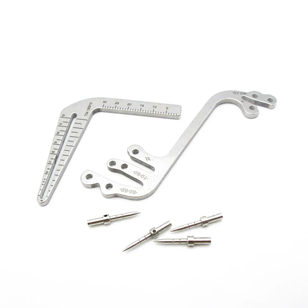 Manual Dental Implants Surgical Parallel Guide Gauge Locator Drilling ...