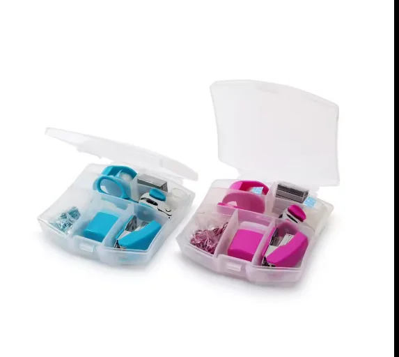 Mini Stationery Set with Plastic Box - Perfect for Promotions