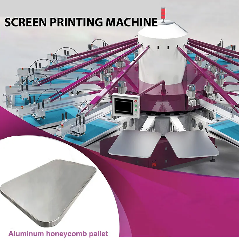 Aluminum Honeycomb Pallet for Screen Printing Use Factory Direct