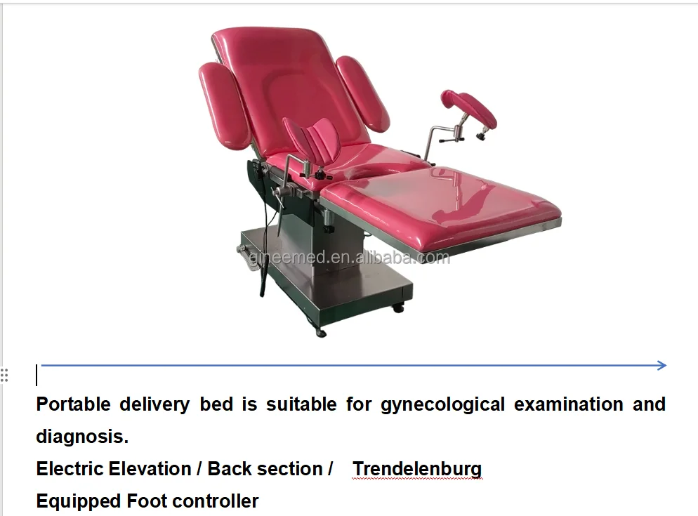 Ginee Medical Hospital Gynecology Labor Ldr Gynecology Obstetric Bed ...