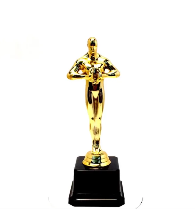 Wholesale Plastic Award Trophy Customized Resin Oscar Statue Figurines ...